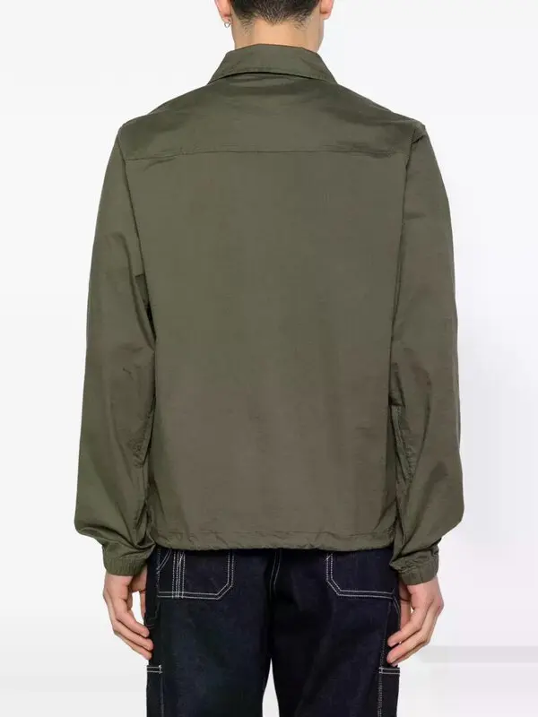 Patagonia Logo-patch Overshirt - Green