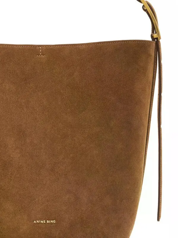 ANINE BING Elly Bucket Bag - Brown