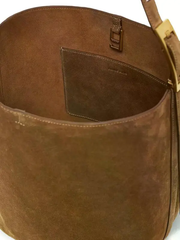 ANINE BING Elly Bucket Bag - Brown