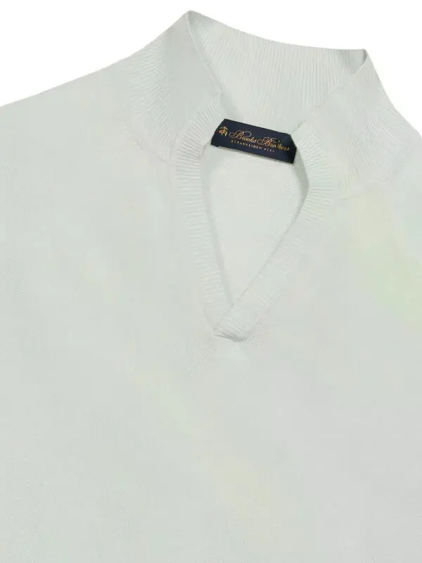 Brooks Brothers Open-collar T-shirt - Green