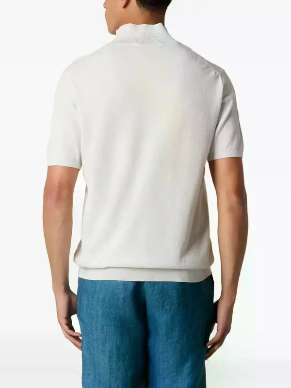 Brooks Brothers Open-collar T-shirt