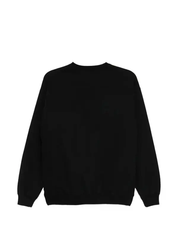 Yohji Yamamoto X Neighborhood Logo-print Sweatshirt - Black