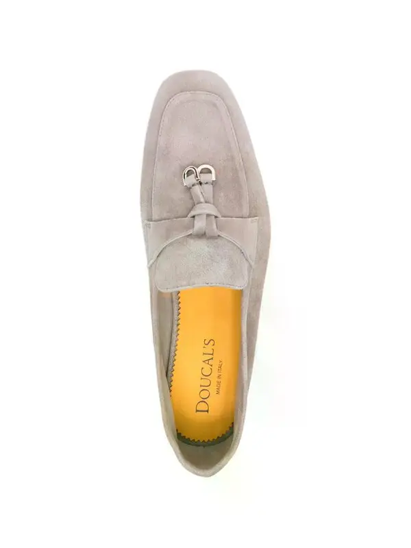 DOUCAL'S Suede Tassel Loafers