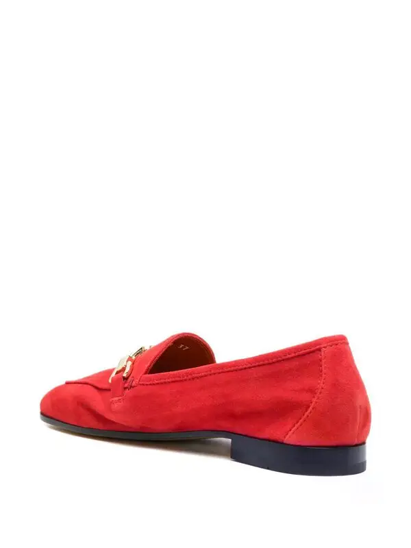 DOUCAL'S Suede Horsebit Loafers