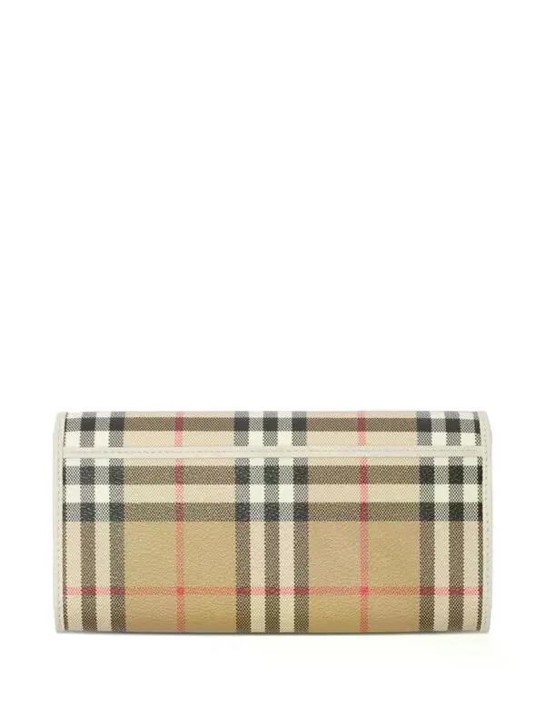 Burberry Check Continental Wallet