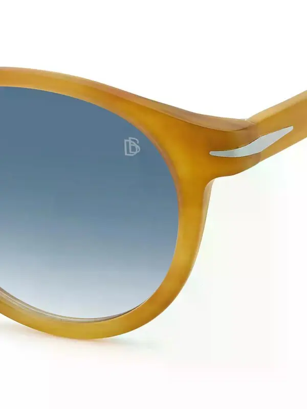 DB EYEWEAR BY DAVID BECKHAM Round-frame Sunglasses - Brown