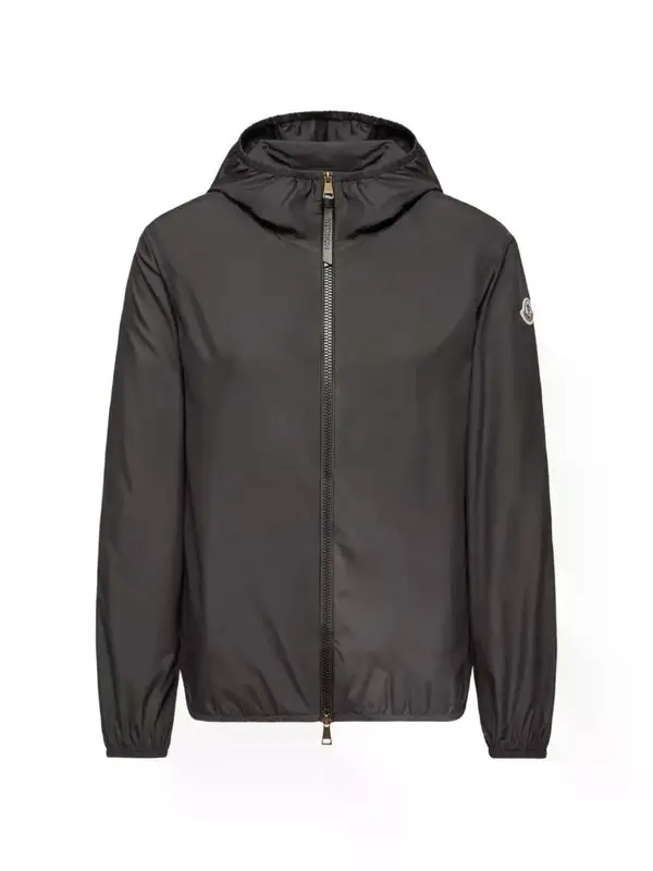 Moncler Logo Patch Hooded Jacket