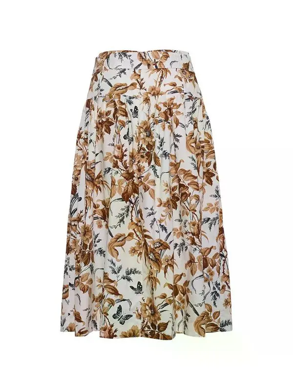 Cara Cara Jiya Floral Midi Skirt