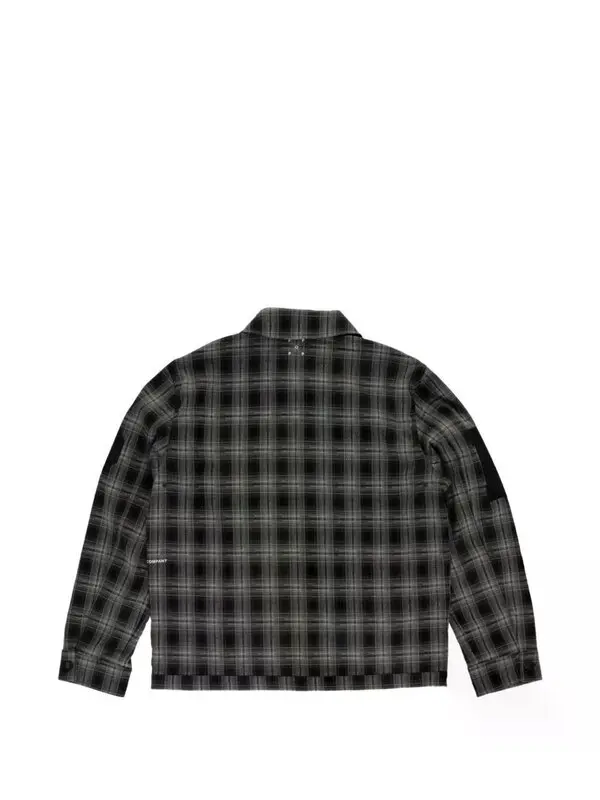 POP TRADING COMPANY Checked Overshirt - Grey