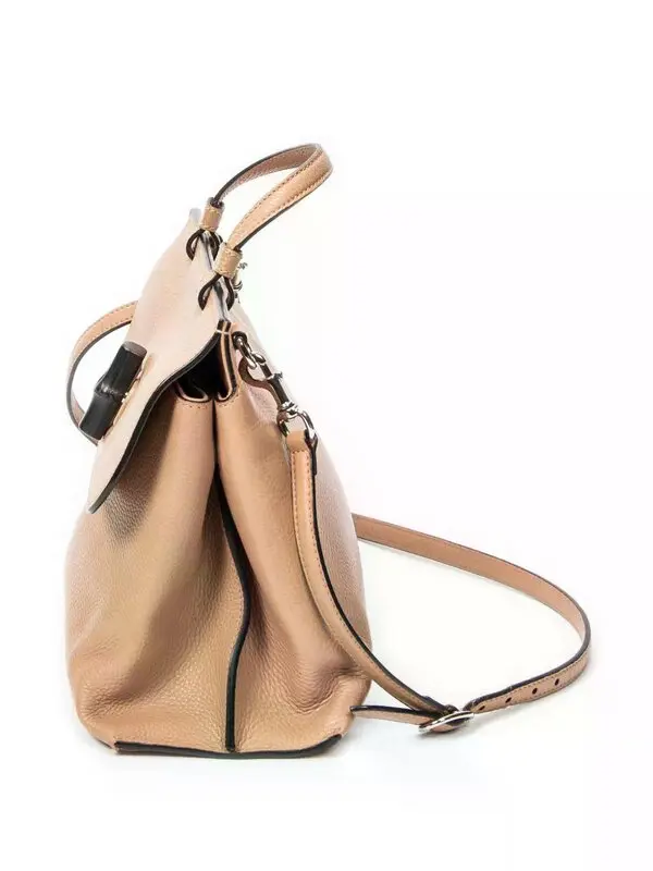 Gucci Bamboo Daily Two-way Handbag - Neutrals
