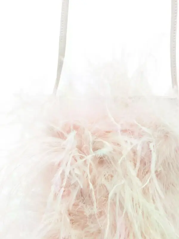 YVES SALOMON Feather Detail Satchel
