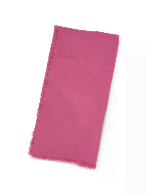 Max Mara Jacquard Fringed-trim Scarf