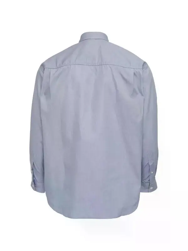 Comme Des Garçons Patchwork Shirt - Blue
