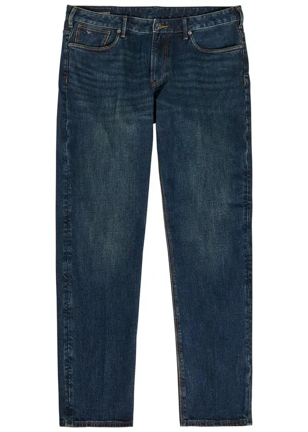 Emporio Armani J06 Slim-leg Jeans - Blue