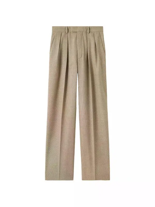 Loro Piana Pleated Wool Trousers