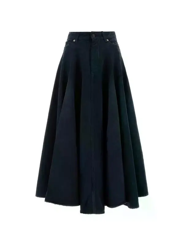 Balenciaga A-line Maxi Skirt