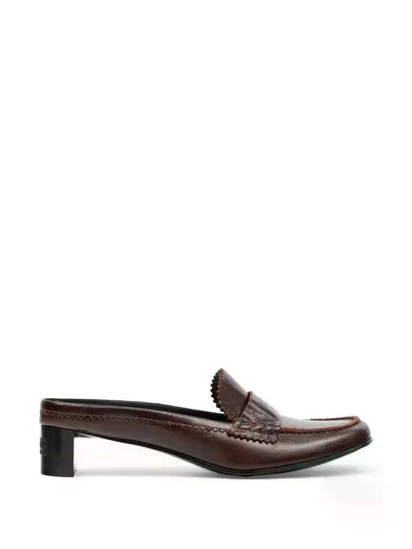 MAISON MARGIELA Leather Mule Loafers
