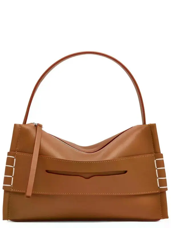 JW Anderson Leather Shoulder Bag - Brown
