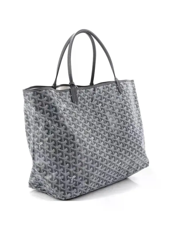 Goyard Saint Louis Coated Canvas Gm Tote Bag - Grey