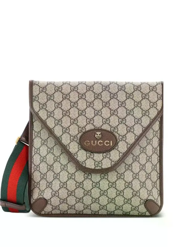 Gucci Neo Vintage Envelope Messenger Gg Coated Canvas Medium