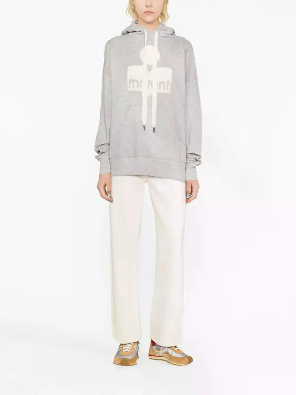 MARANT ETOILE Mansel Logo-print Hoodie