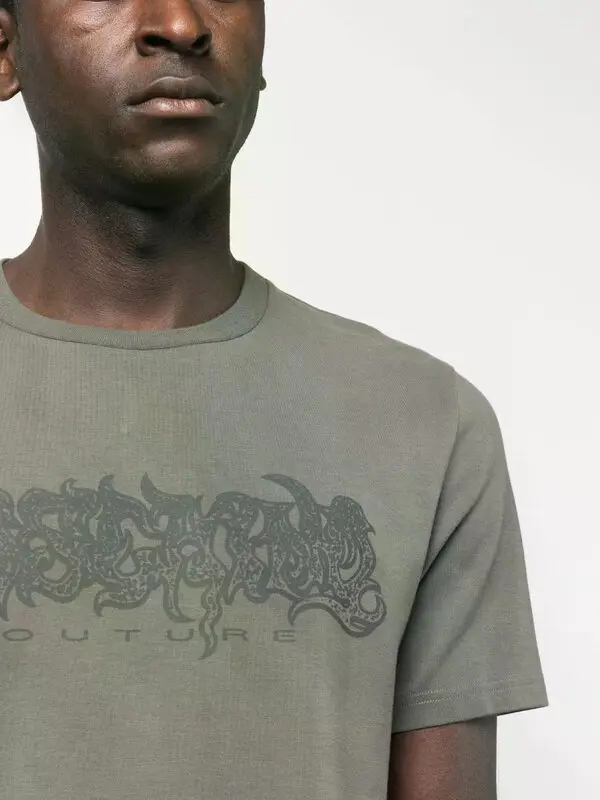 Moschino Logo-print Stretch-cotton T-shirt