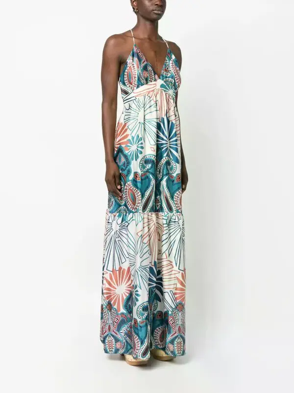 Ba&sh Floral-print Maxi Dress