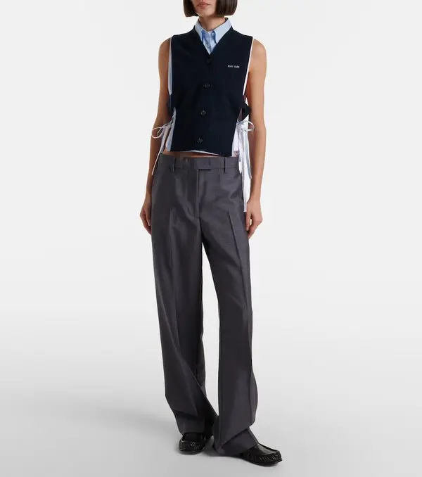 Miu Miu Cashmere Sweater Vest