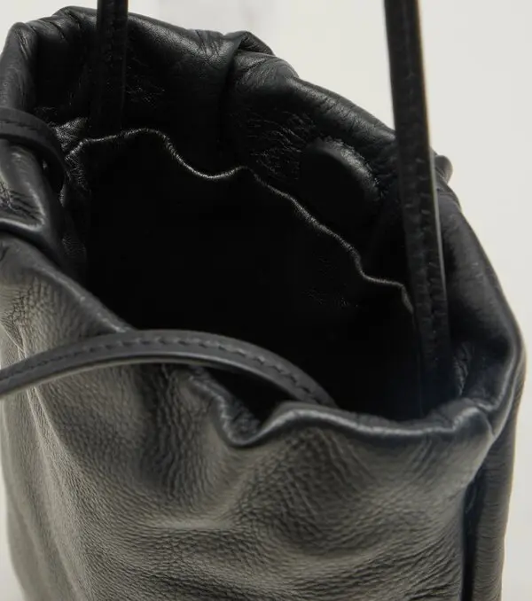 THE ROW Bourse Leather Phone Pouch