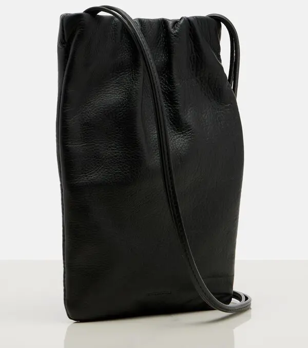 THE ROW Bourse Leather Phone Pouch