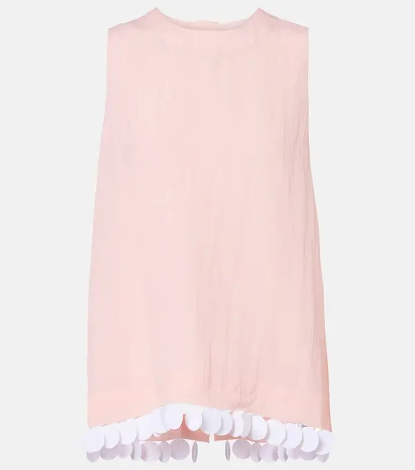 Plan C Sequined Top - Pink