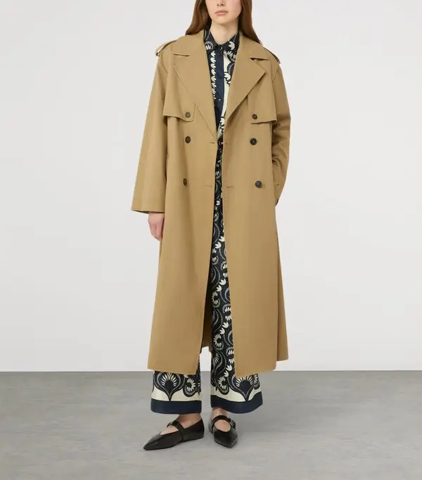 Max Mara Silk Ankle-length Trosuers