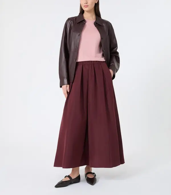 Max Mara Silk-cotton Knitted Top
