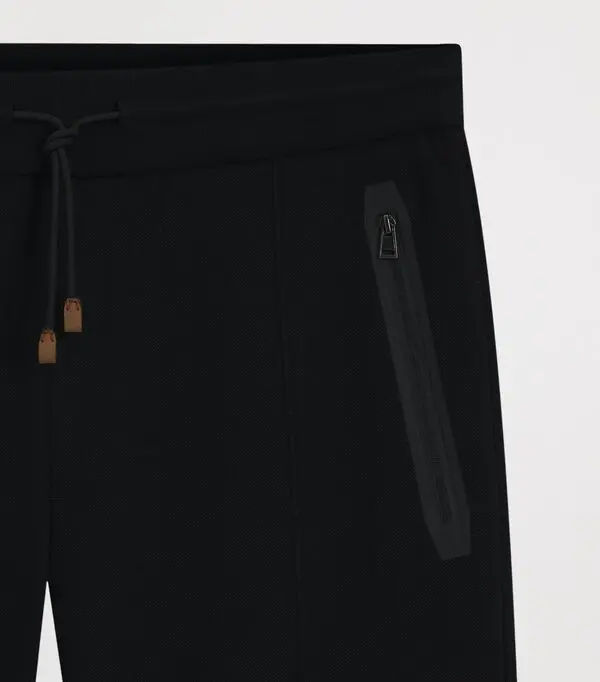 BOSS Cotton-wool-blend Straight Sweatpants