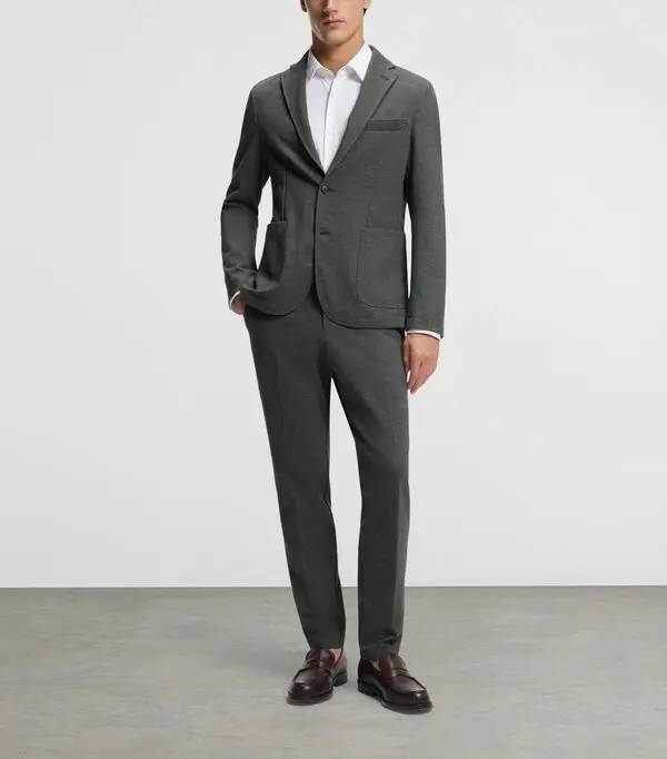 BOSS Performance-stretch Slim-fit Trousers