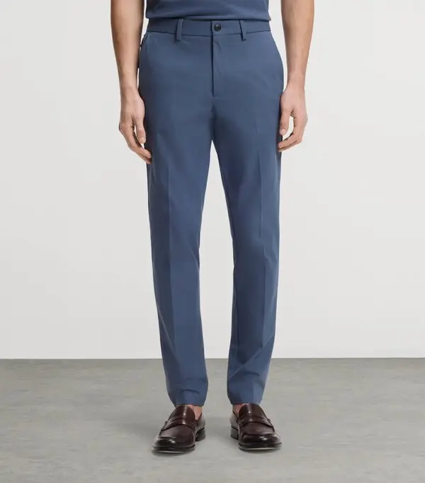 BOSS Cotton-blend Slim Trousers