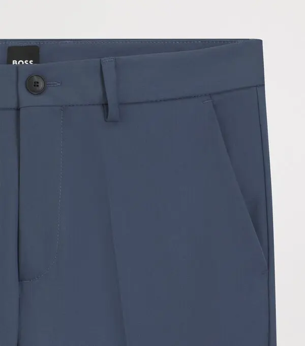 BOSS Cotton-blend Slim Trousers