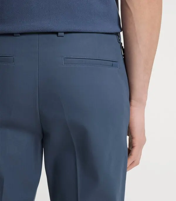 BOSS Cotton-blend Slim Trousers