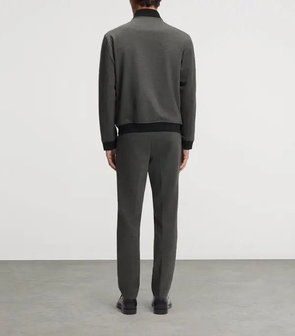 BOSS Piqué Slim Fit Jacket