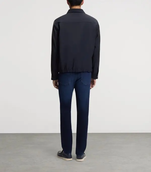 BOSS Wool-blend Relaxed Overshirt