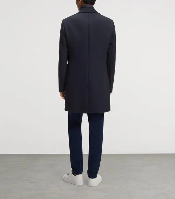 BOSS Cotton-blend Padded-liner Coat