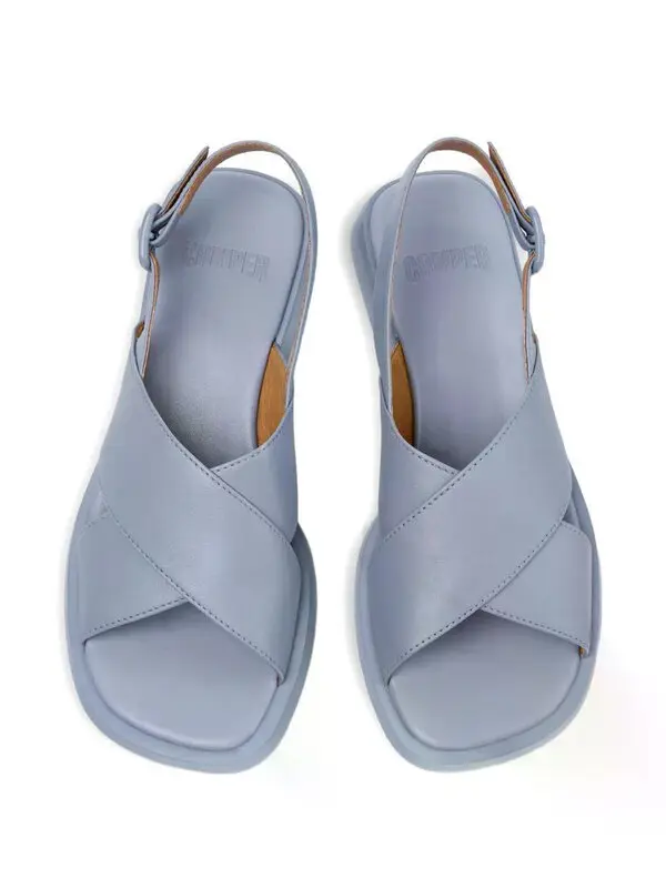 Camper Dana Platform Sandals - Blue