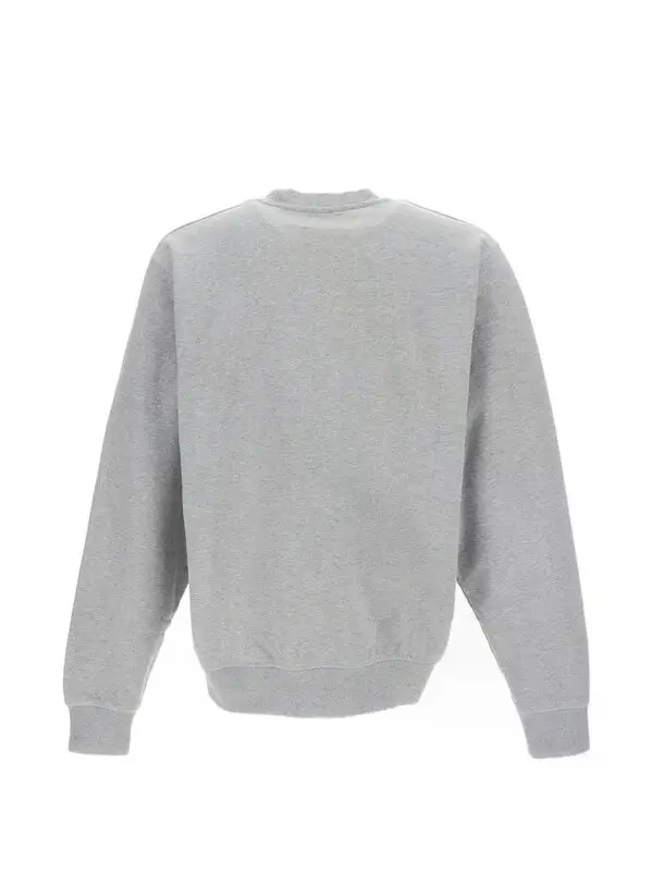 ARTE ANTWERP Embroidered-logo Sweatshirt - Grey