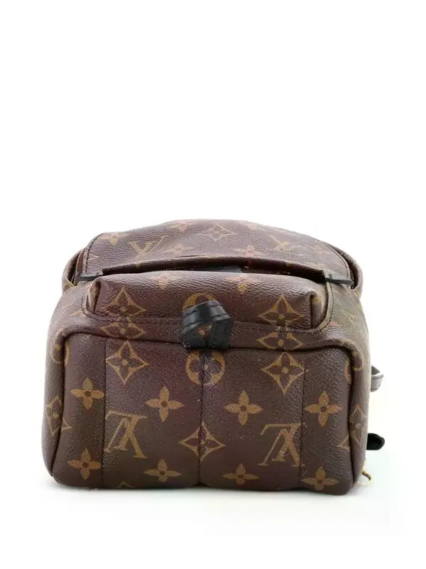 LOUIS VUITTON Palm Springs Monogram Canvas Mini Backpack - Brown