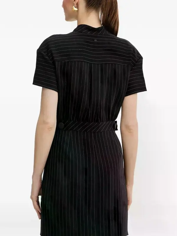 Armani Exchange Striped Mini Dress