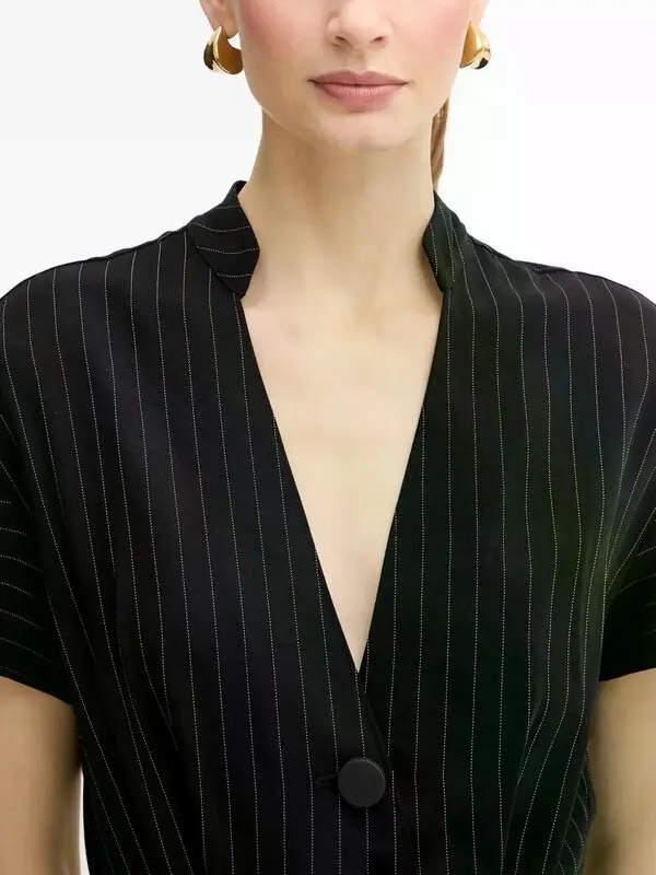 Armani Exchange Striped Mini Dress