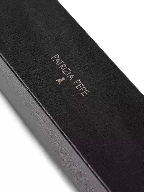 Patrizia Pepe Double Buckle Leather Belt