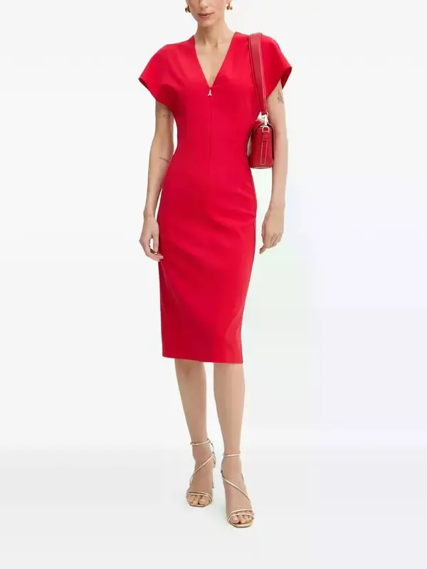 Patrizia Pepe V-neck Midi Dress