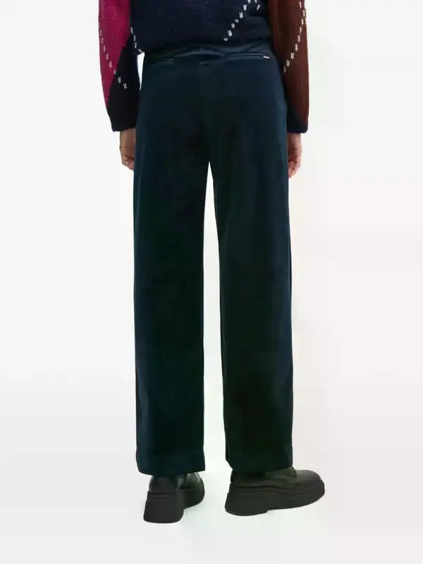 LA PETITE FRANÇAISE Praline Pleated Trousers