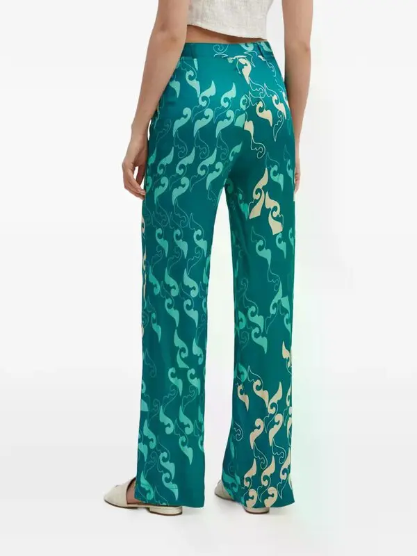 LA PETITE FRANÇAISE Poudre Printed Trousers